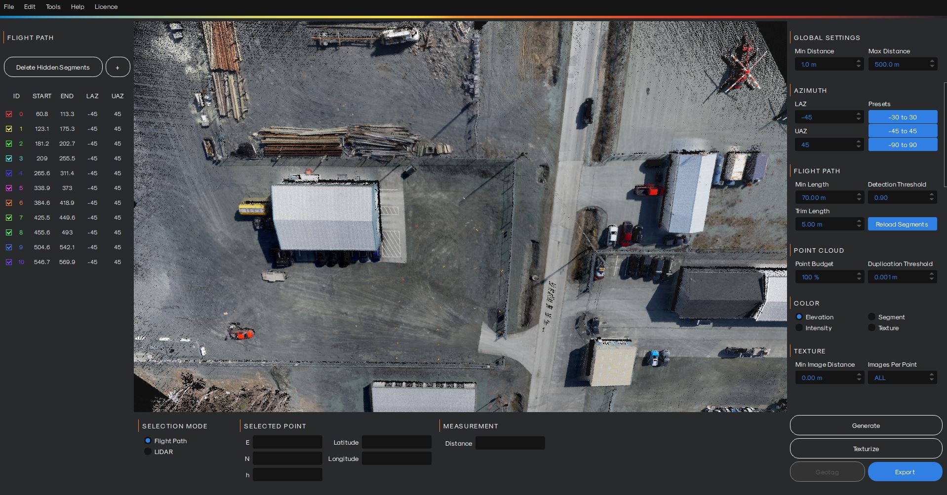 e-LAS Software for Drone LiDAR - Balko Tech